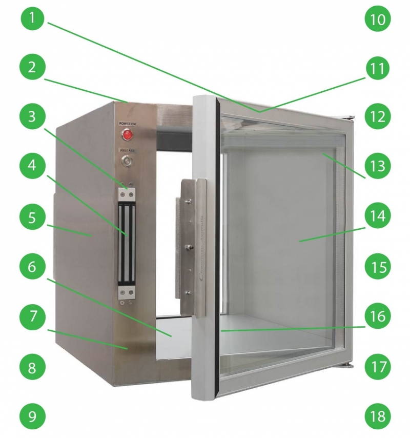 Pass Through Hatches – Clean Rooms Australia